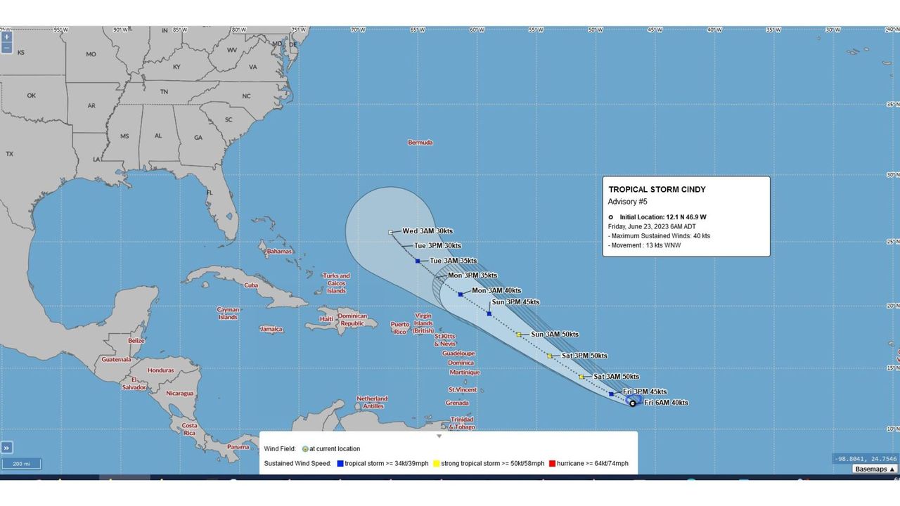 Bermuda residents keep close eye on tropical storm | Bermuda Re
